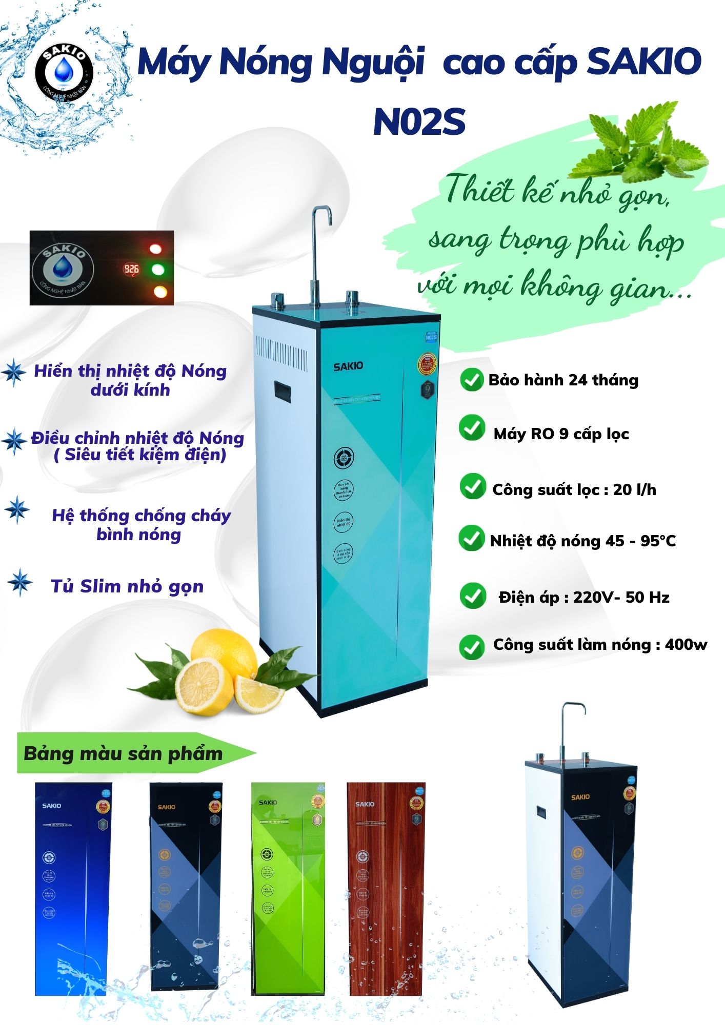 TOP NHỮNG SẢN PHẨM BÁN CHẠY NHẤT CỦA SAKIO - Máy Lọc Nước SAKIO